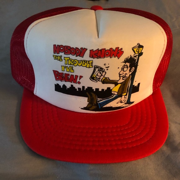 Accessories | Trucker Hat Nobody Knows The Trouble Ive Been | Poshmark